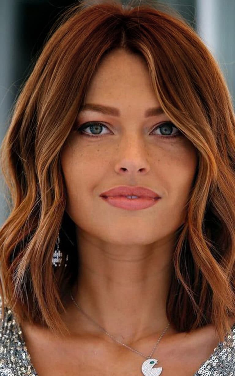 Balayage cuivré roux : Type de cheveux, technique et prix - Les Lionnes